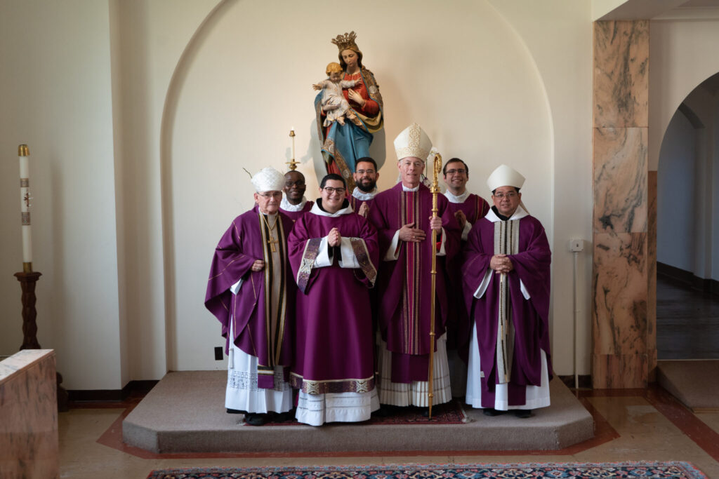 Br. Charles Gonzalez, OSB, ordained a deacon - Mount Angel Abbey