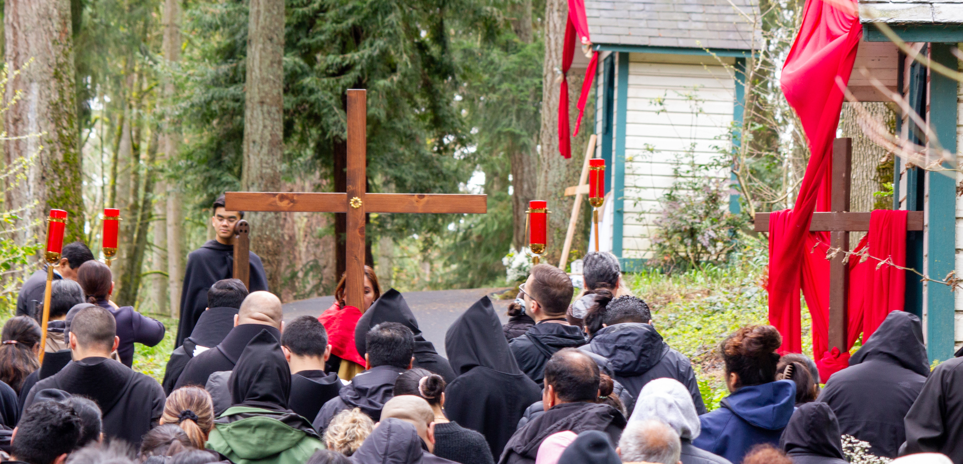 Solemn Way of the Cross - Mount Angel Abbey