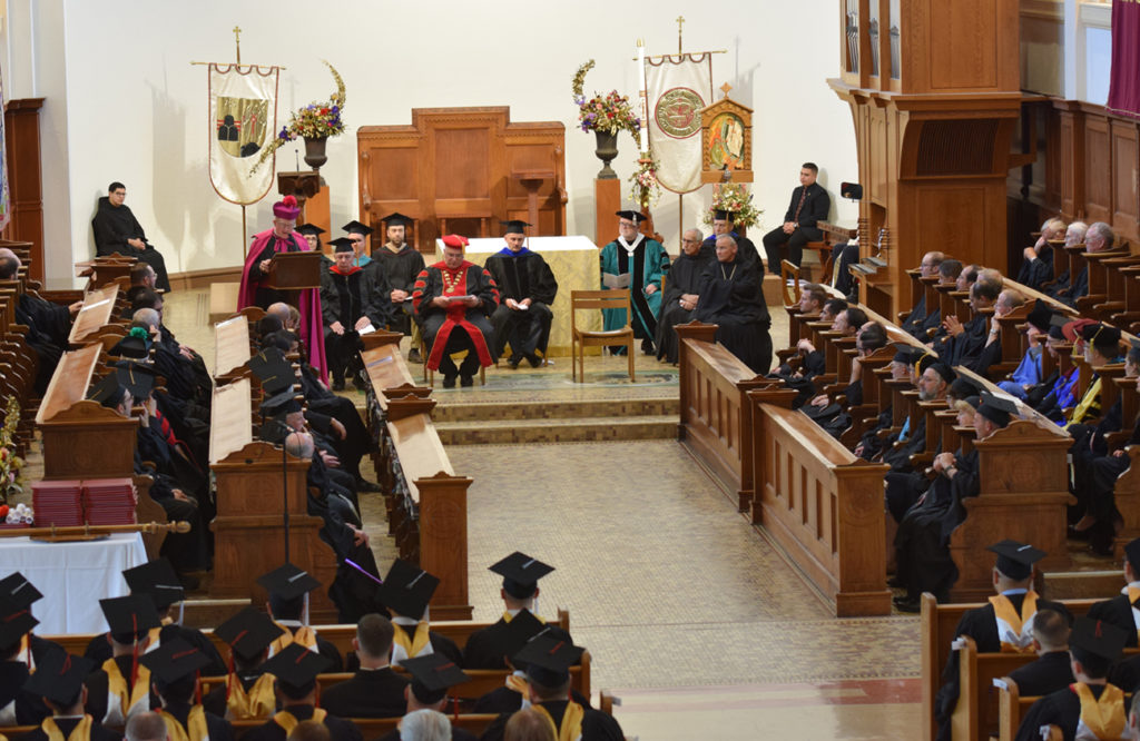 Commencement at Mount Angel Seminary - Mount Angel Abbey